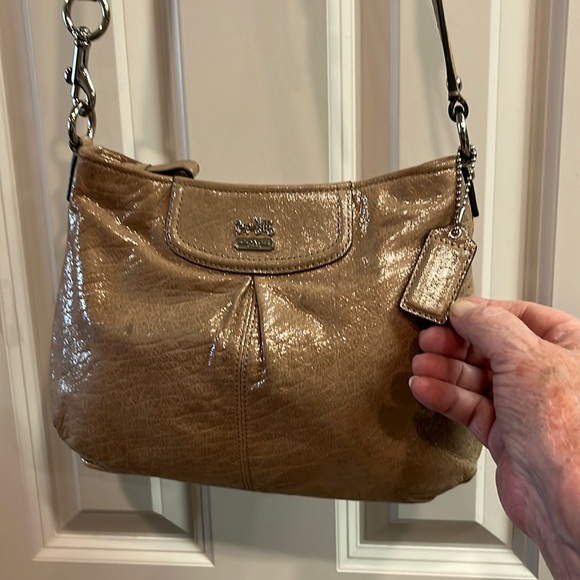 Coach | Bags | Vintage Coach Coach Gold Metallic Purse | Poshmark